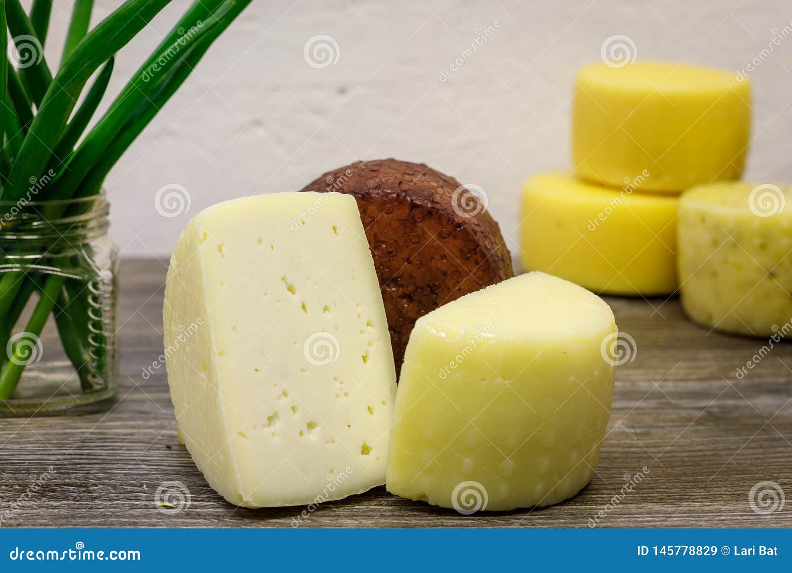 Handmade Goat Cheese Brewed on the Farm Stock Image - Image of market ...
