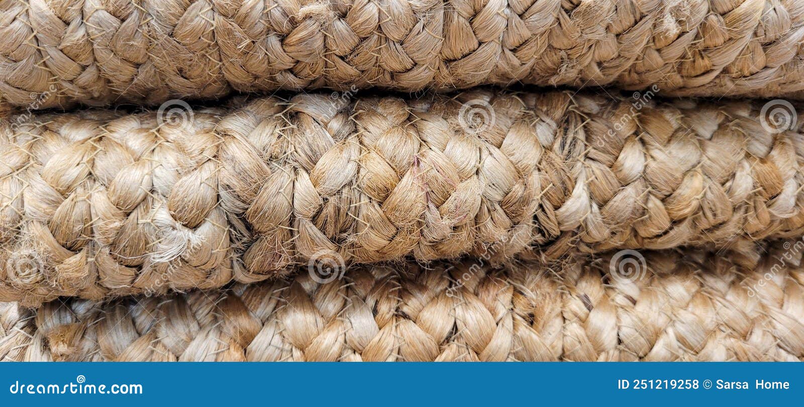 Handmade Handwork of Straw Braid Transformed into a Decoration Object ...