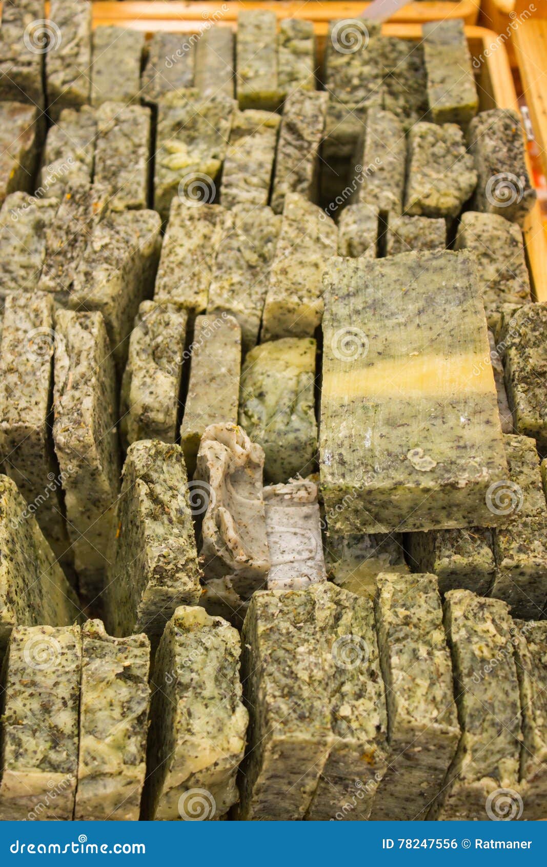 Handmade Herbal Soap on Stall Stock Photo - Image of outdoors, clean ...