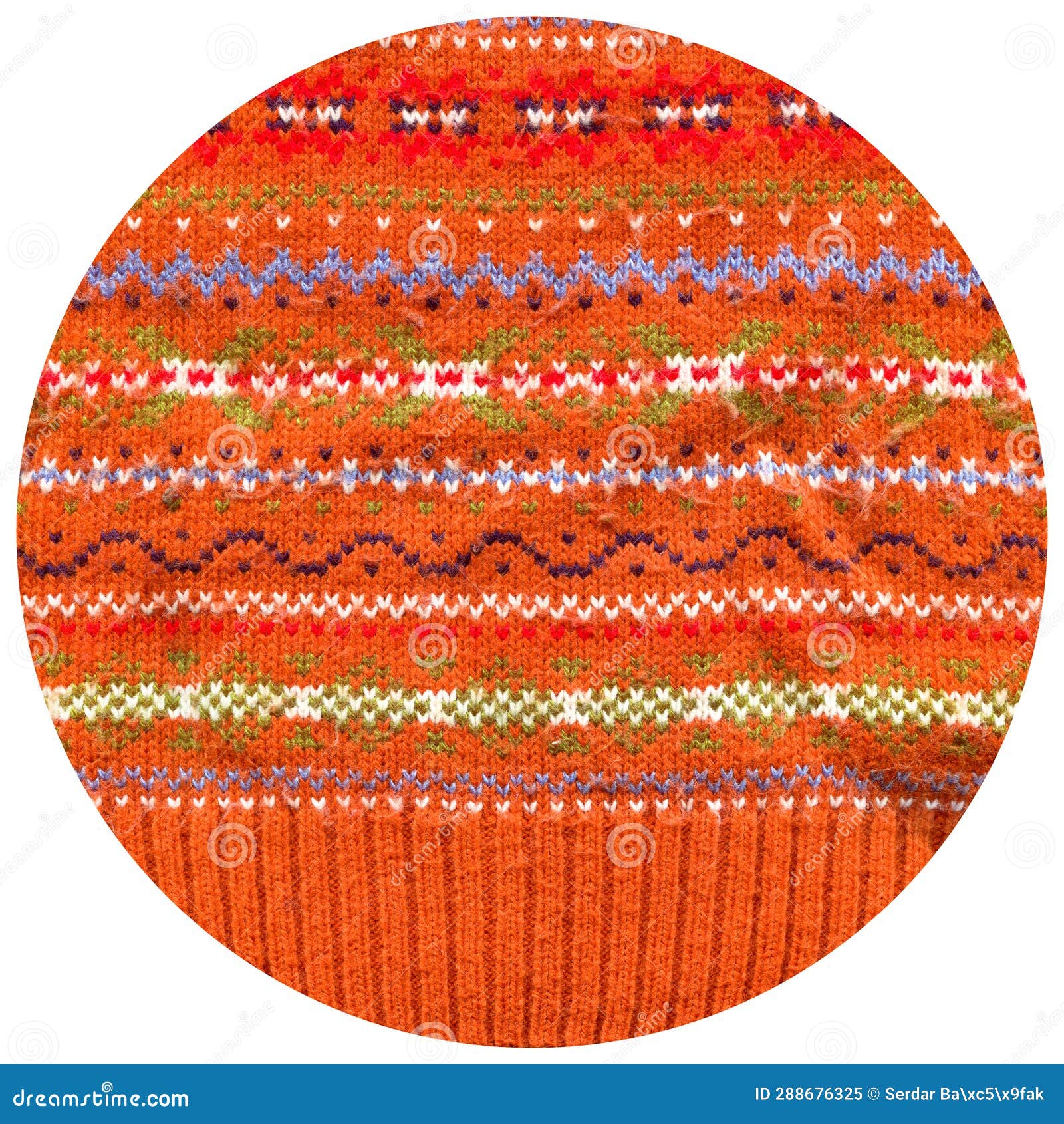 Handmade Knitted Fabric Colored Wool Background Texture Stock Image ...