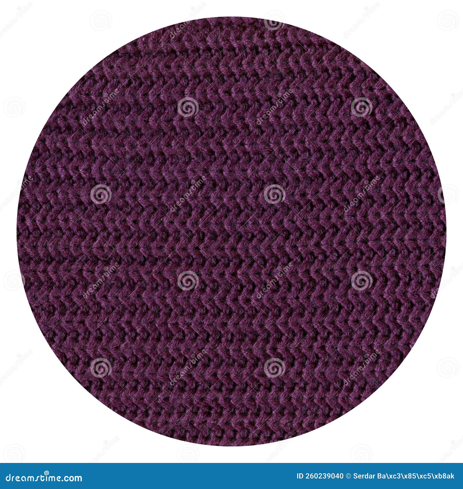 Handmade Knitted Fabric Purple Wool Background Texture Stock Photo ...