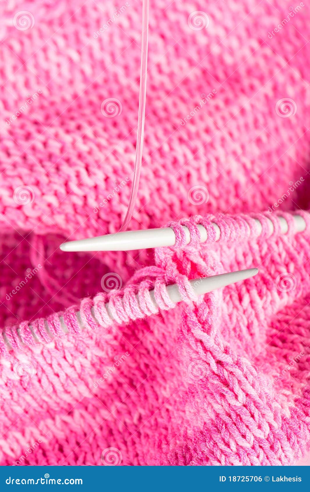 Handmade knitting stock photo. Image of color, background - 18725706