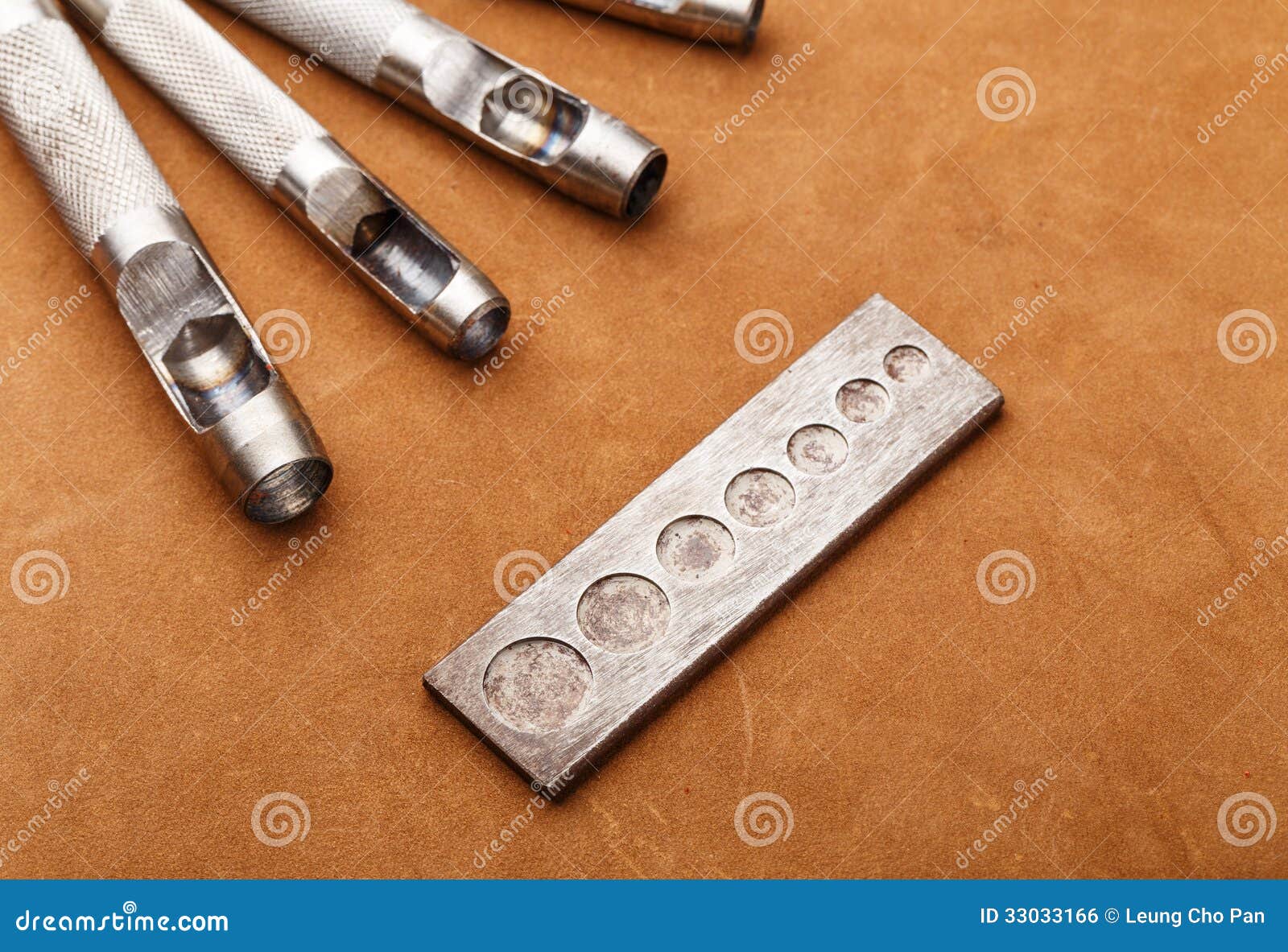 Handmade Leather Craft Tool Stock Photo - Image of based, making: 33033166