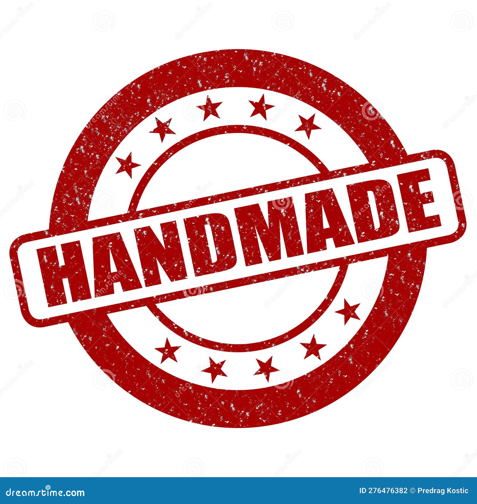 Handmade logo stock illustration. Illustration of label - 276476382