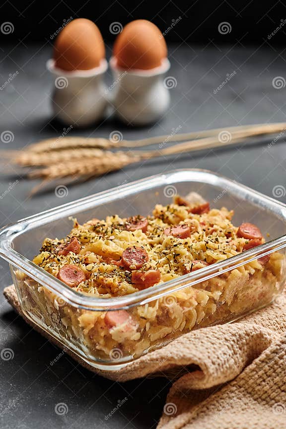 Handmade Macharoni Schottel Stock Image - Image of brownies, font ...