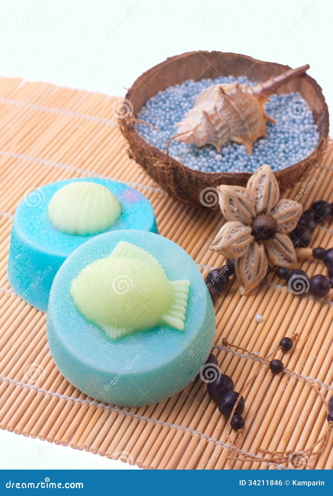 Handmade Marine Soap Fish Shells Stock Photos - Free & Royalty-Free ...