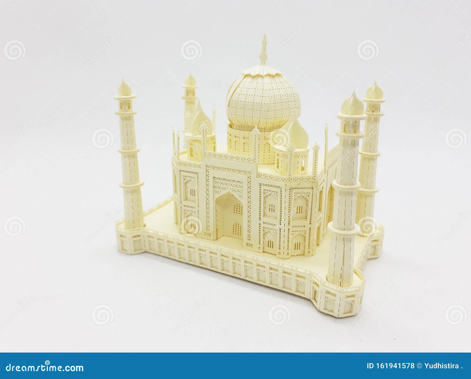 Handmade Mosque Immitation Made of Paper 04 Stock Photo - Image of ...