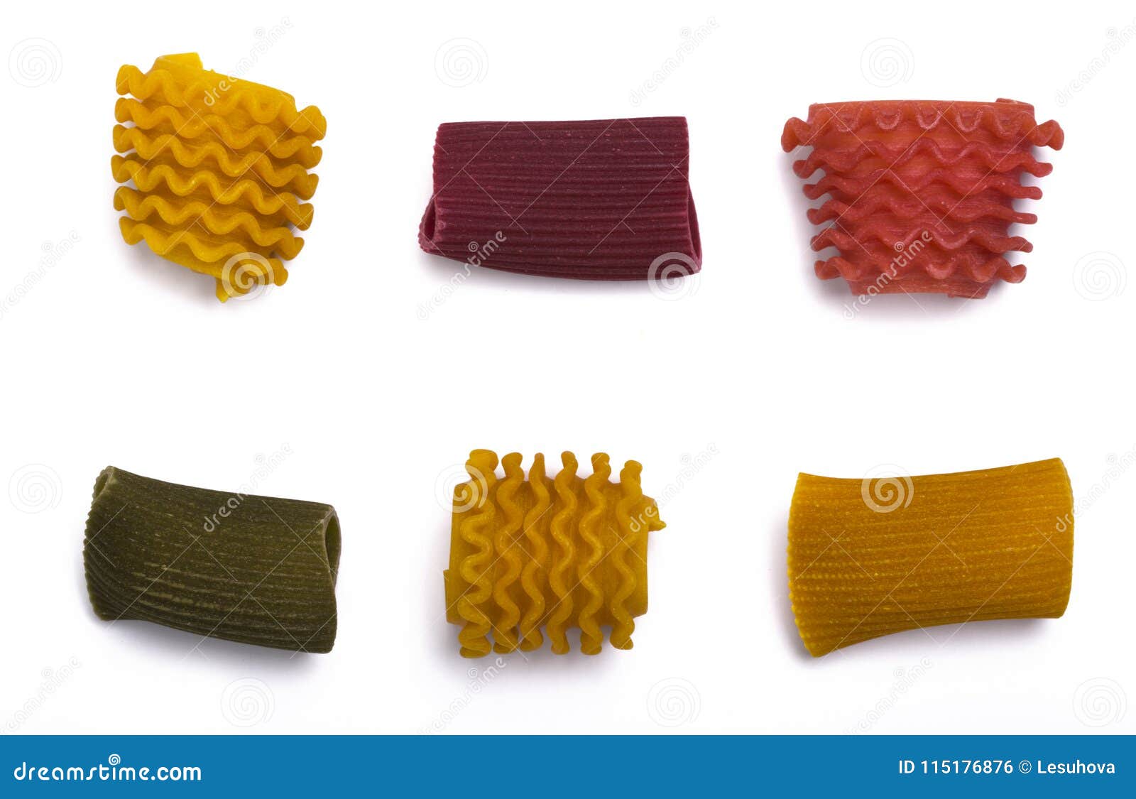 Handmade Multi-colored Paste Stock Photo - Image of orange, gourmet ...