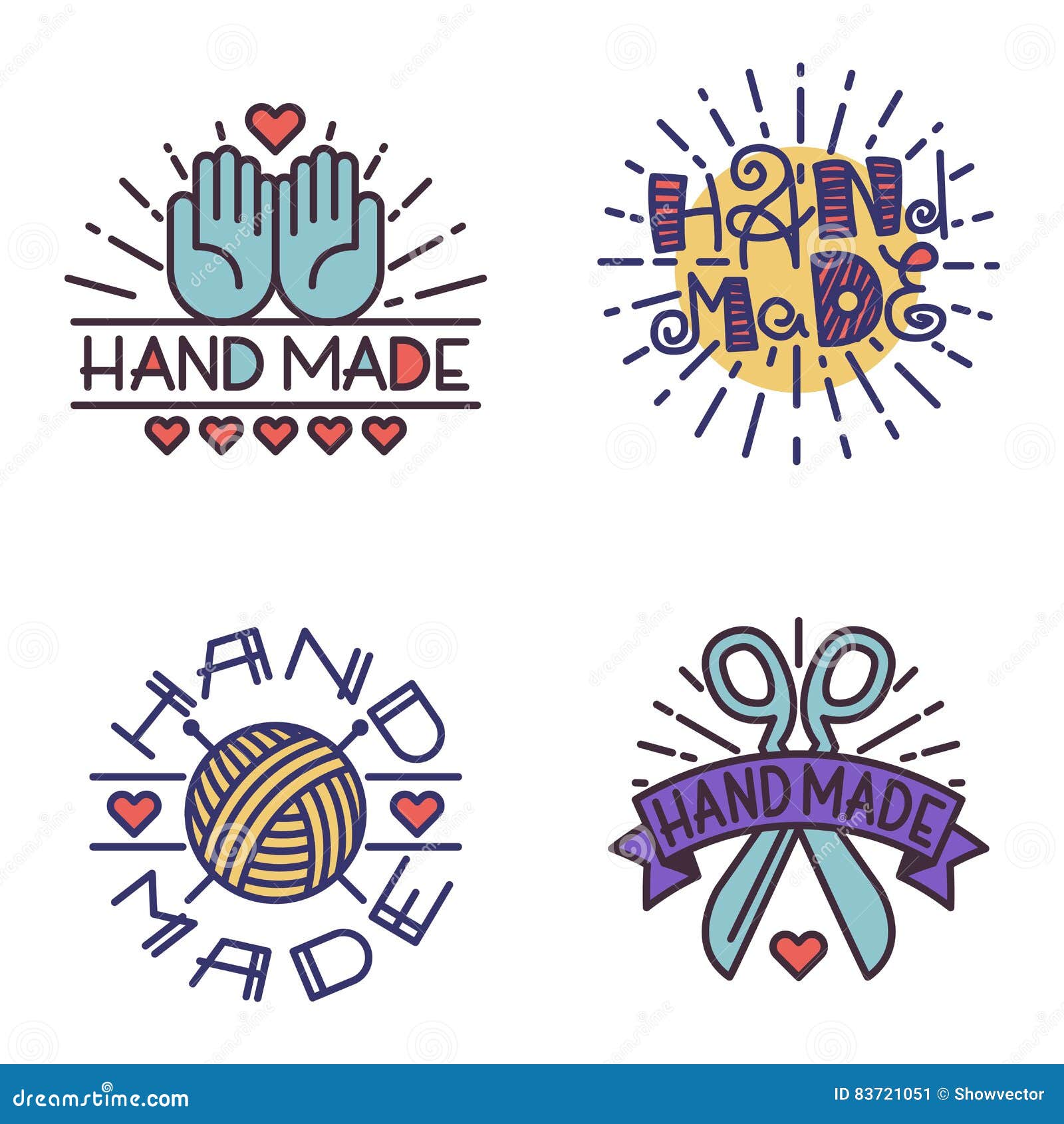 Handmade Logo Vector