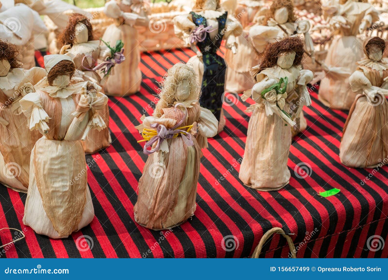 Handmade Objects Made from Corn Leaves Editorial Stock Image - Image of ...