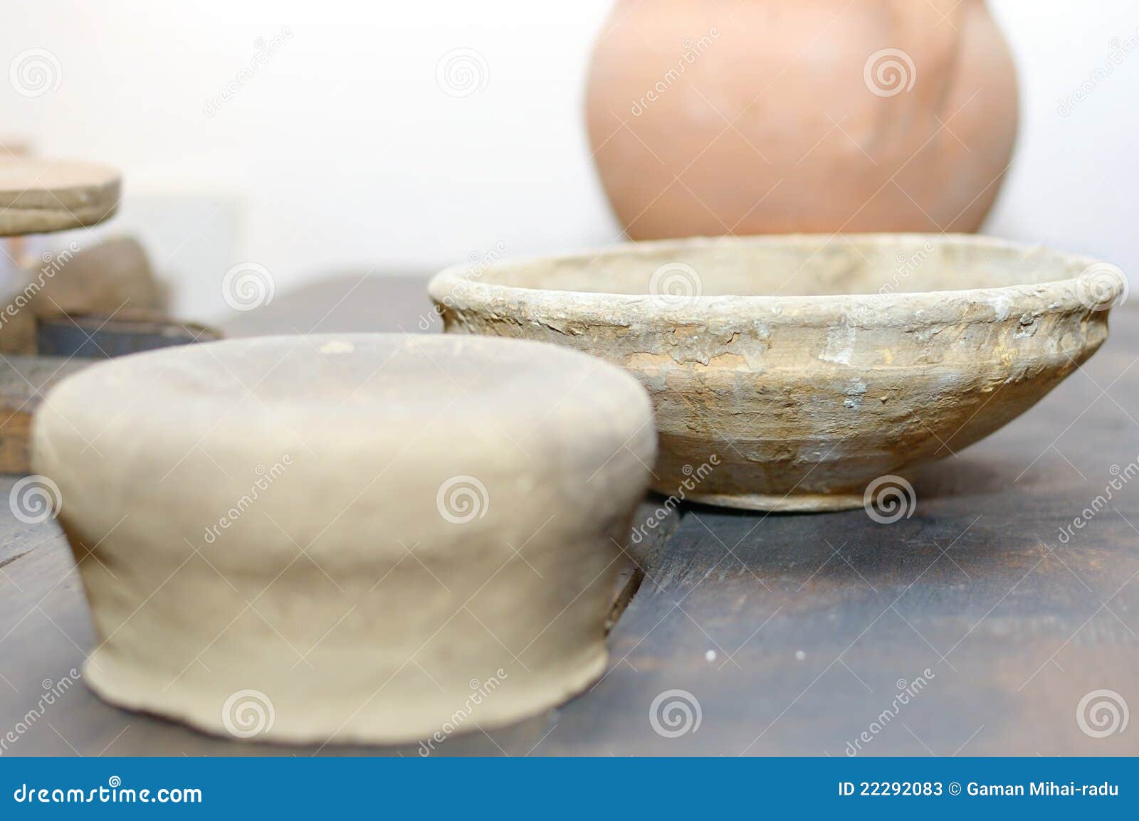 Handmade old ceramics stock image. Image of clay, hand - 22292083