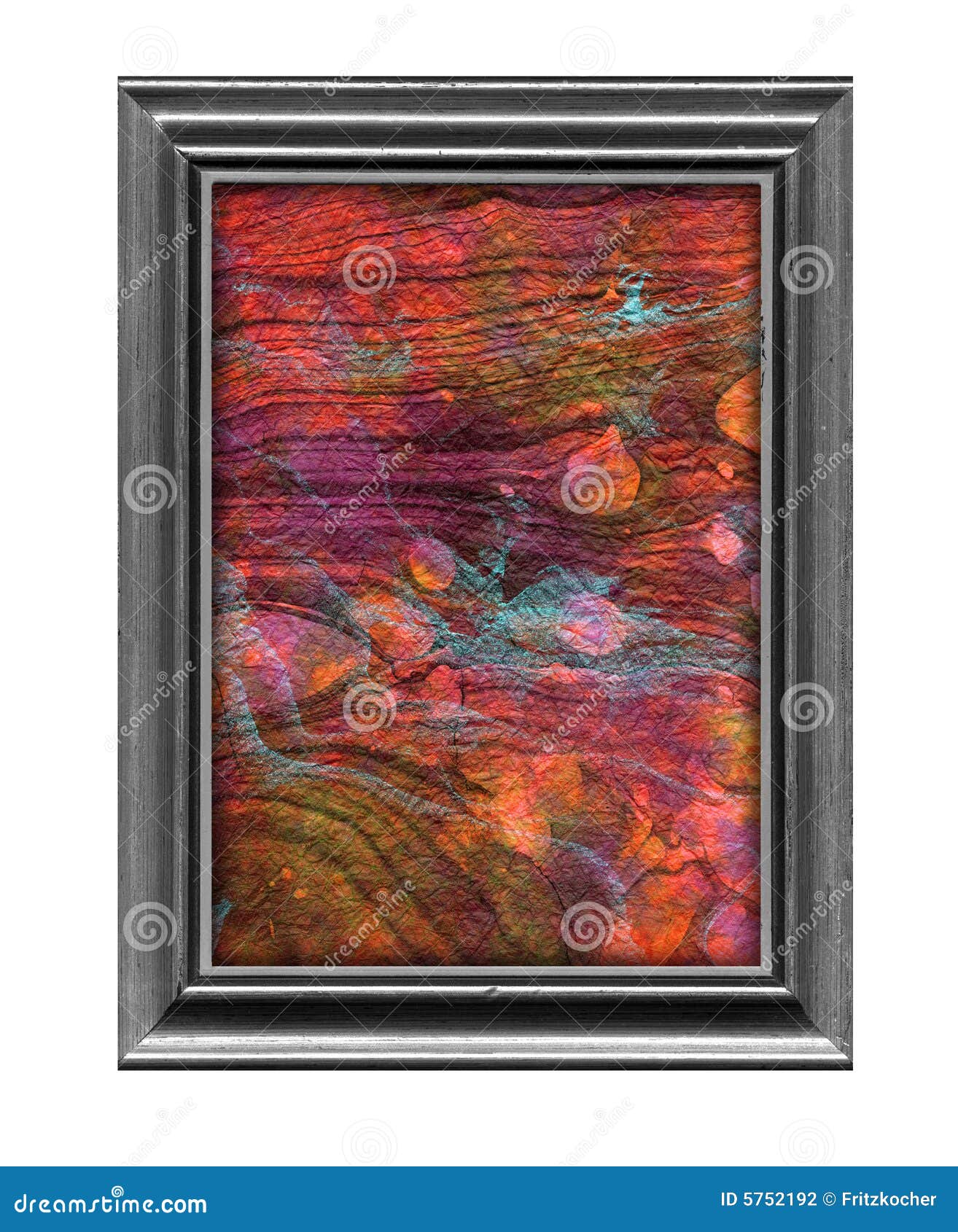 Handmade paper in frame stock photo. Image of creation - 5752192