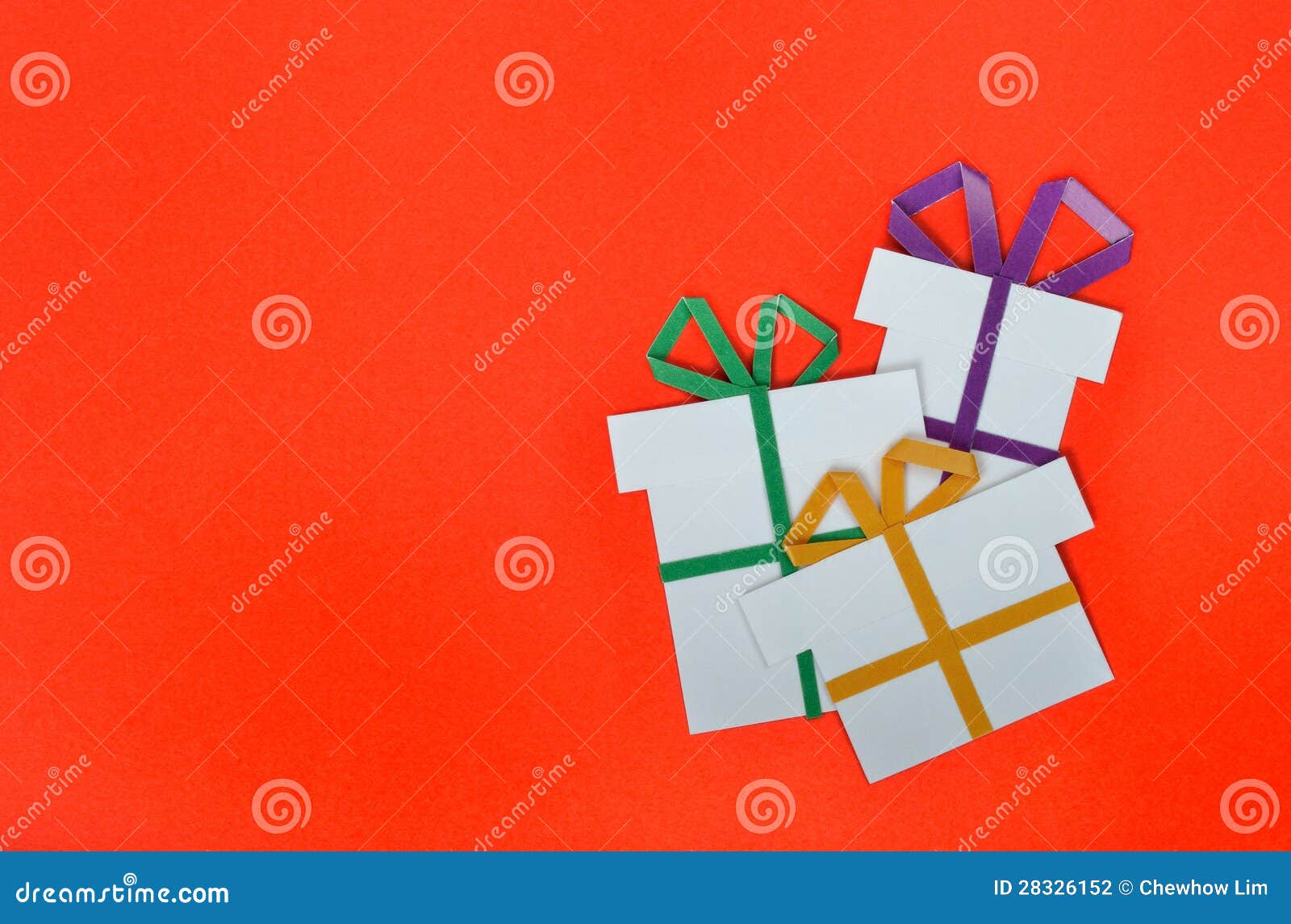 Handmade paper gift stock photo. Image of modern, abstract - 28326152