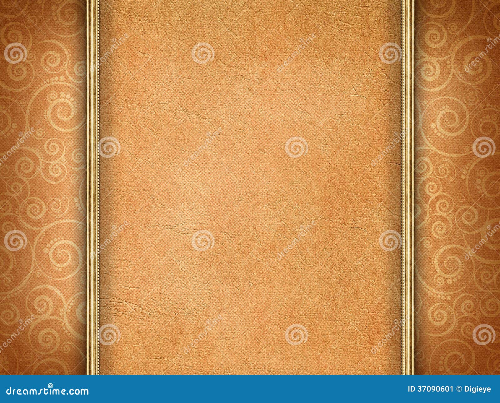 Handmade Paper on Patterned Background Stock Illustration ...