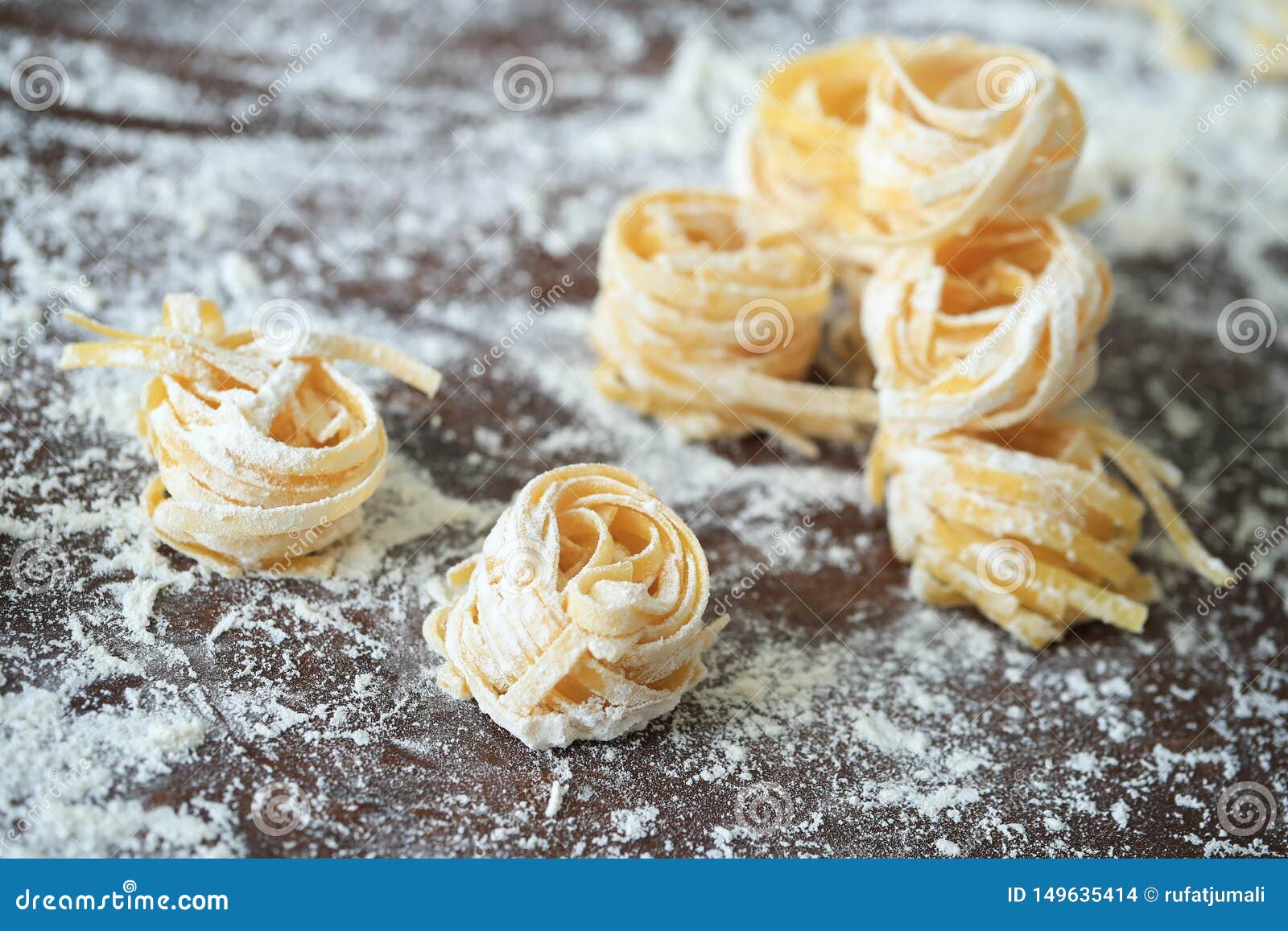 Handmade pasta stock photo. Image of food, healthy, pasta - 149635414