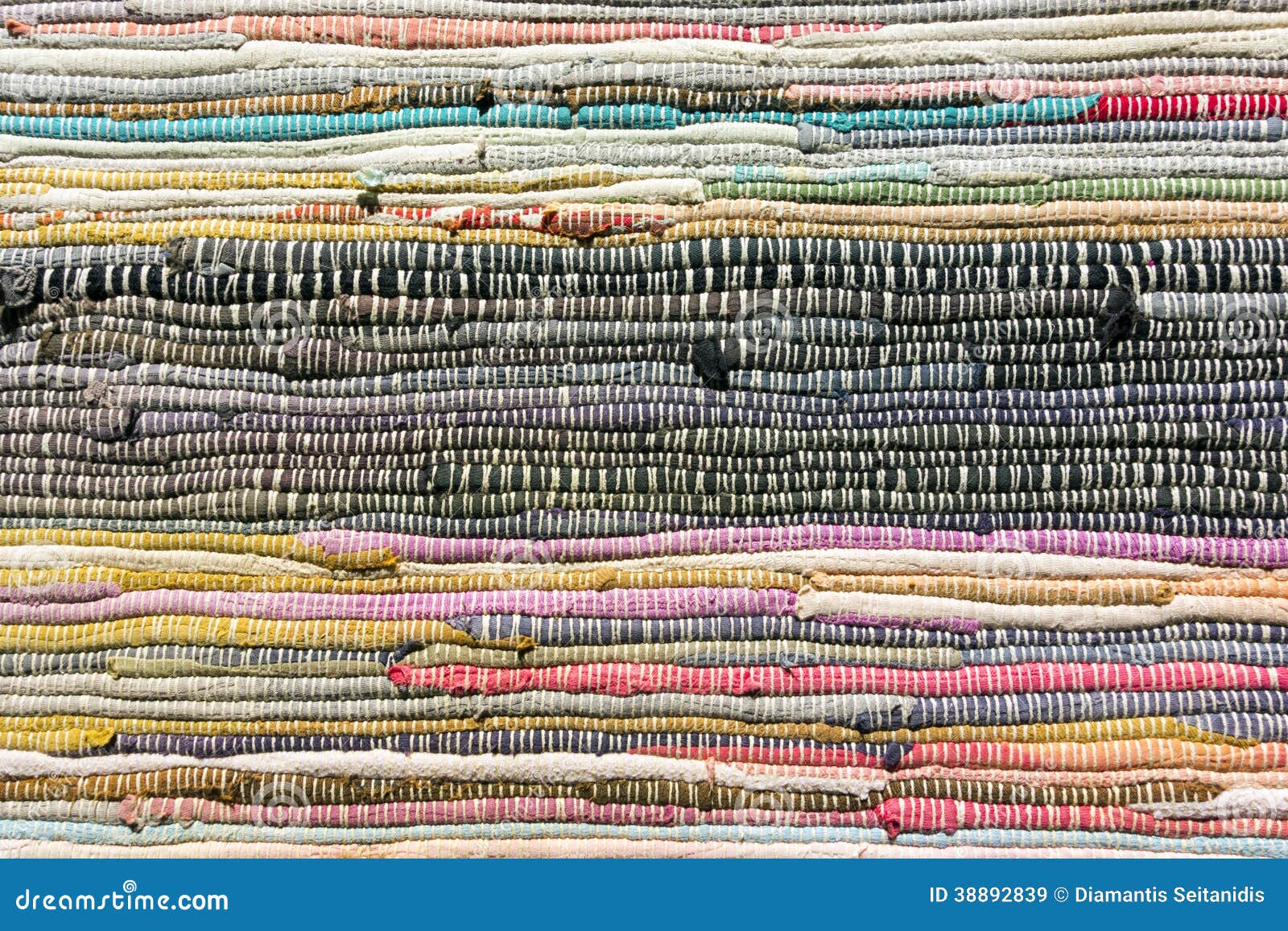 Handmade Patchwork Rug Texture Background Stock Image - Image of ...