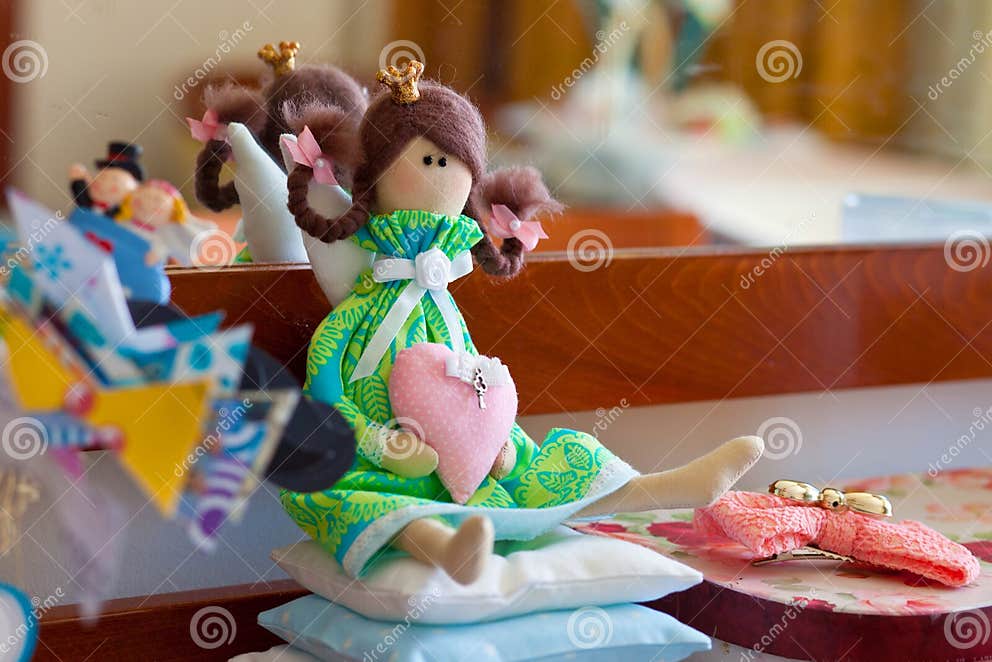 Handmade princess doll stock photo. Image of mirror, wedding - 28877084