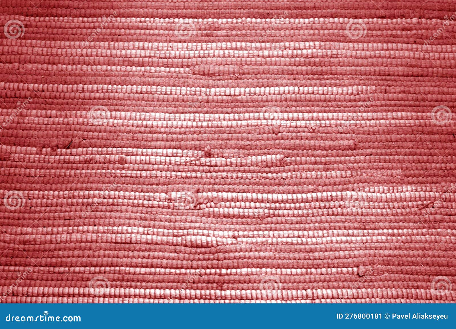 Handmade Rag Carpet Texture in Red Tone Stock Image - Image of woven ...