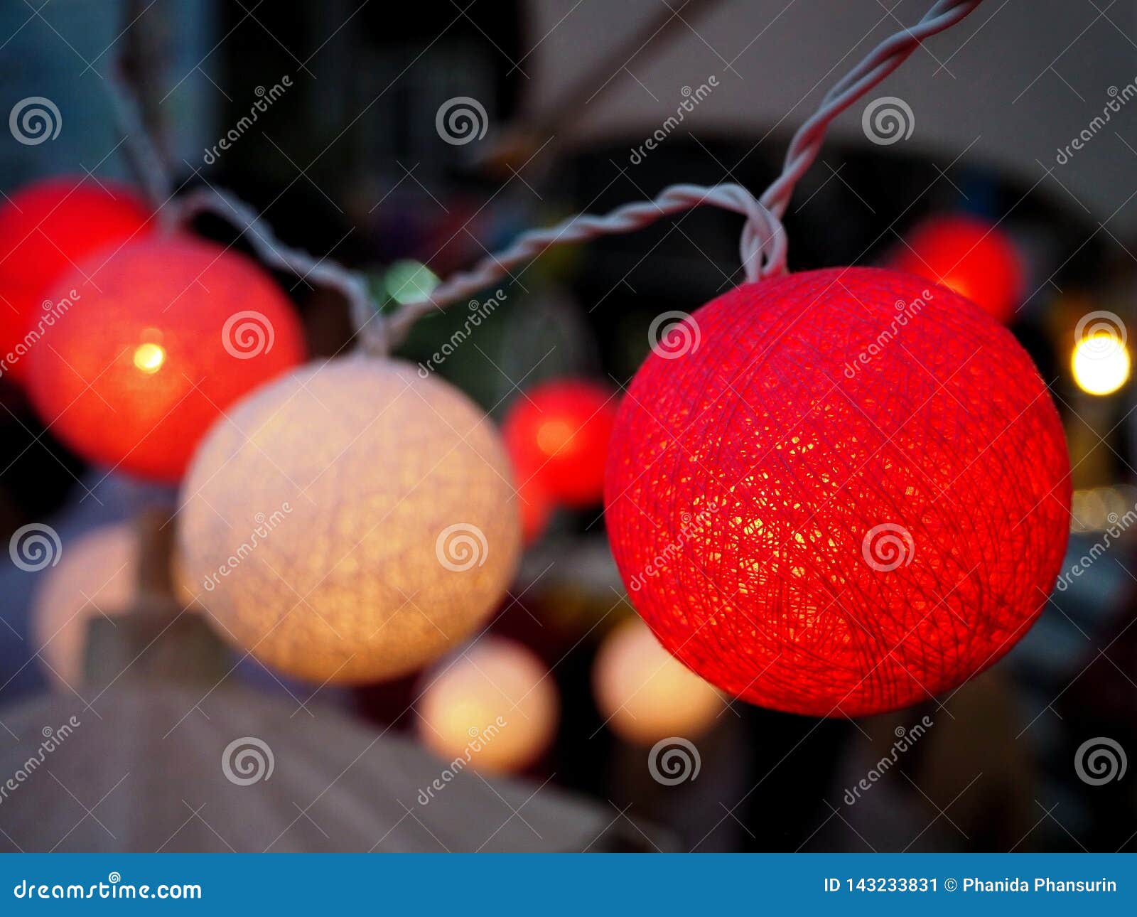 Ball Of String, On White Background Royalty-Free Stock Photography ...