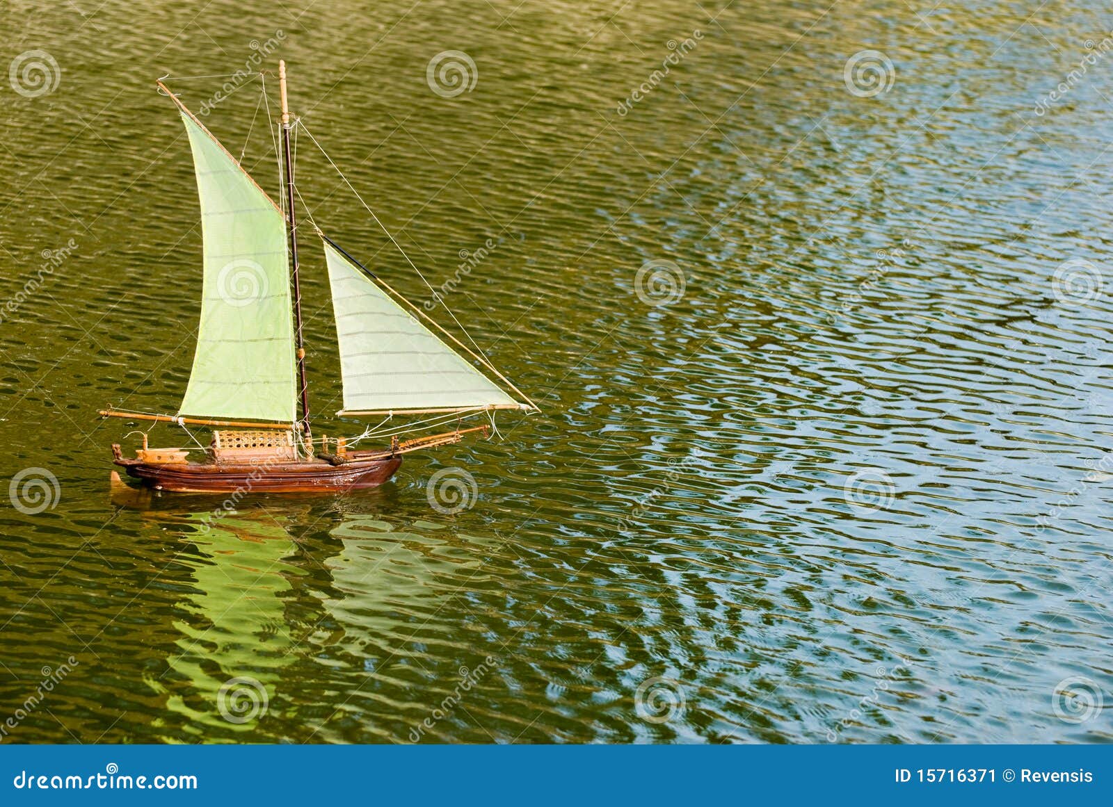 Handmade Remote Control Sailboat Stock Image - Image of sail, park ...