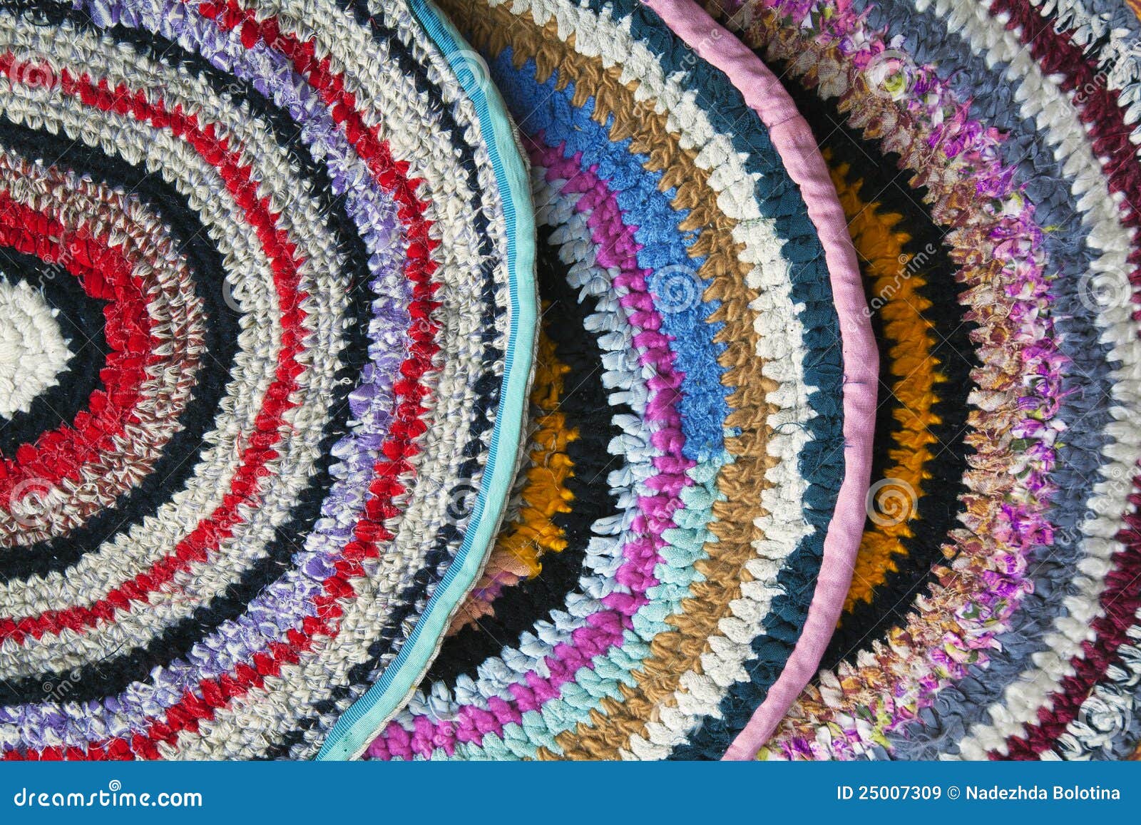 Handmade rugs stock image. Image of colored, closeup - 25007309