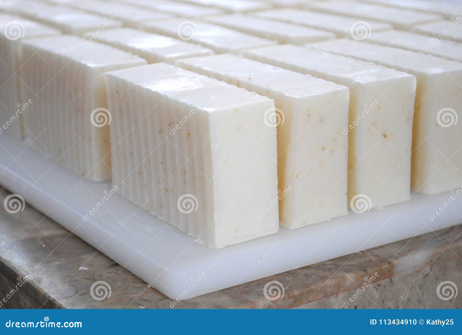 Handmade Soap Bars Batch stock photo. Image of soaps - 113434910