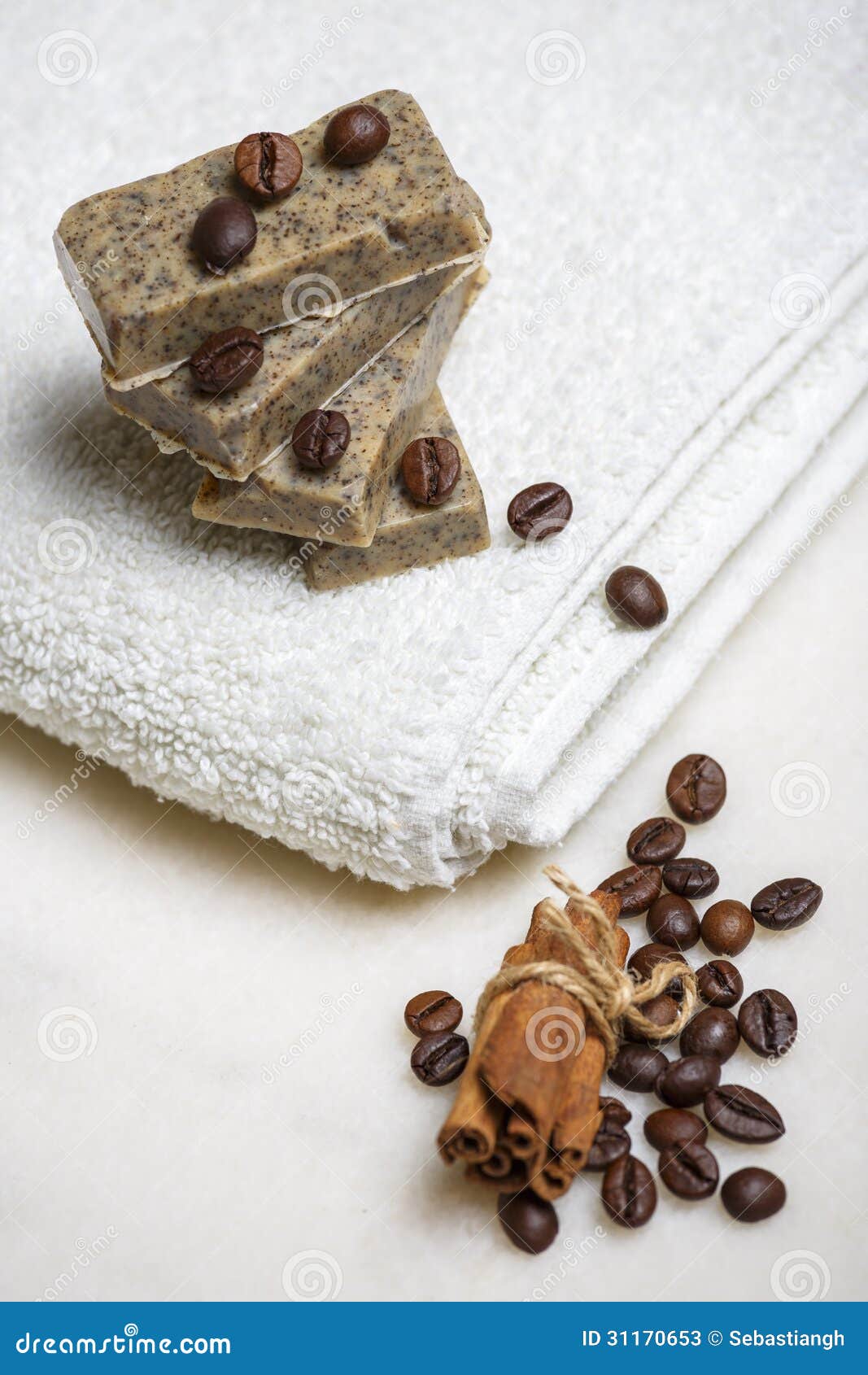 Handmade soap bars stock image. Image of beans, natural - 31170653