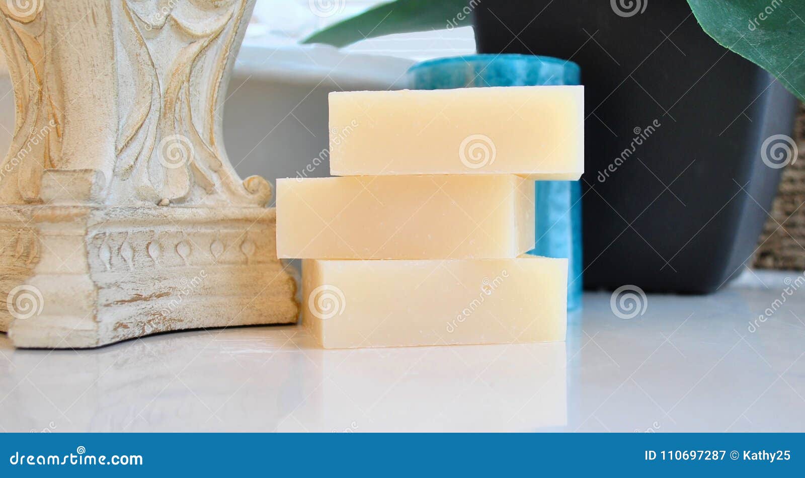 Handmade Soap Bars stock image. Image of setting, bars - 110697287