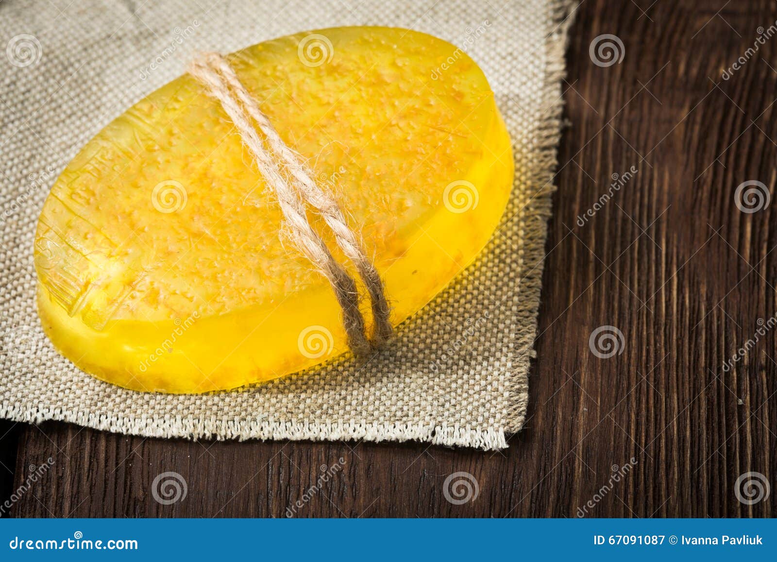 Handmade Soap with Natural Herbs and Oils. Stock Image - Image of aroma ...