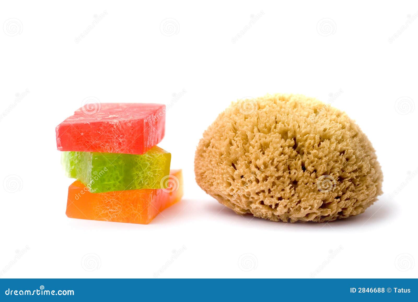 Handmade soap with sponge stock photo. Image of healthy - 2846688