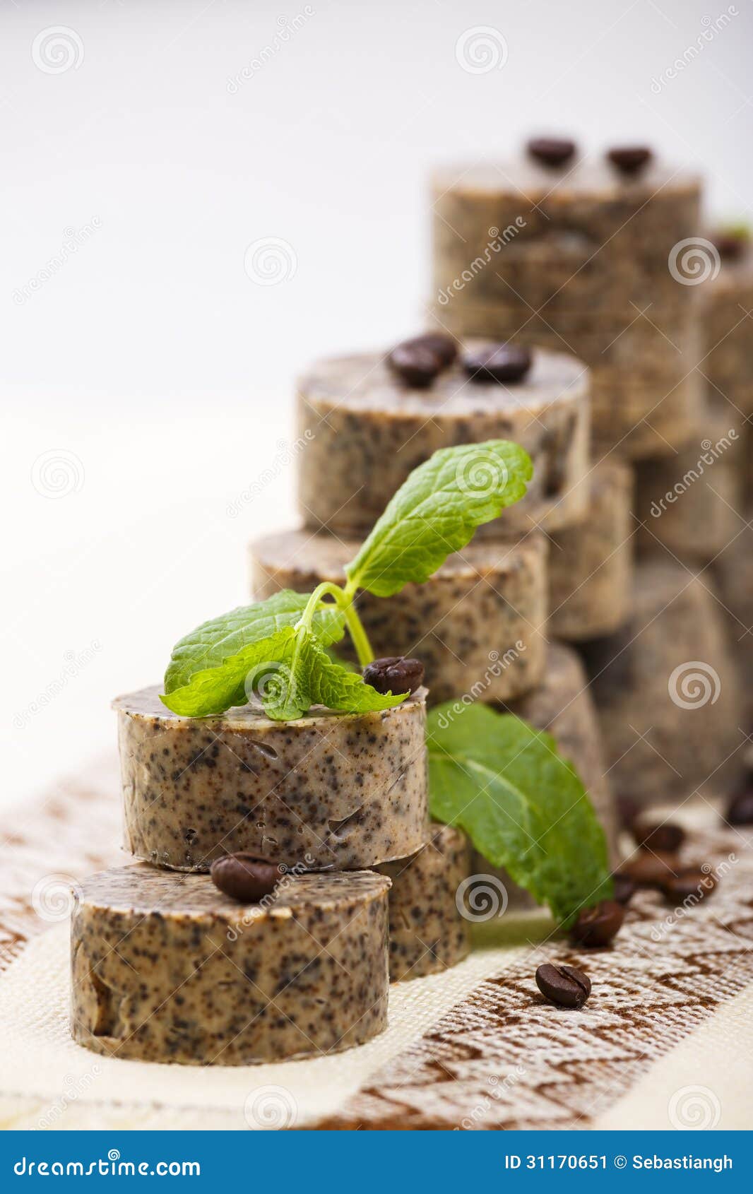 Handmade soap stack stock image. Image of ingredients - 31170651