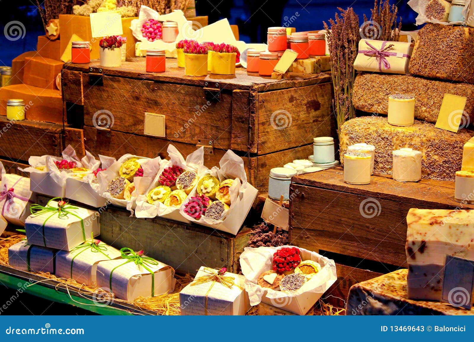 Handmade soaps stock image. Image of soap, stall, lemon - 13469643