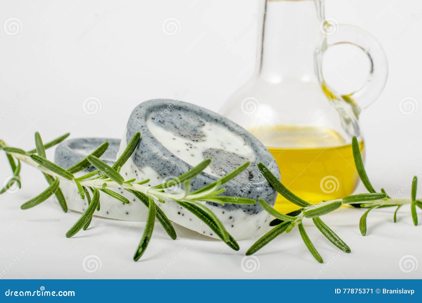 Handmade soaps isolated stock image. Image of nature - 77875371