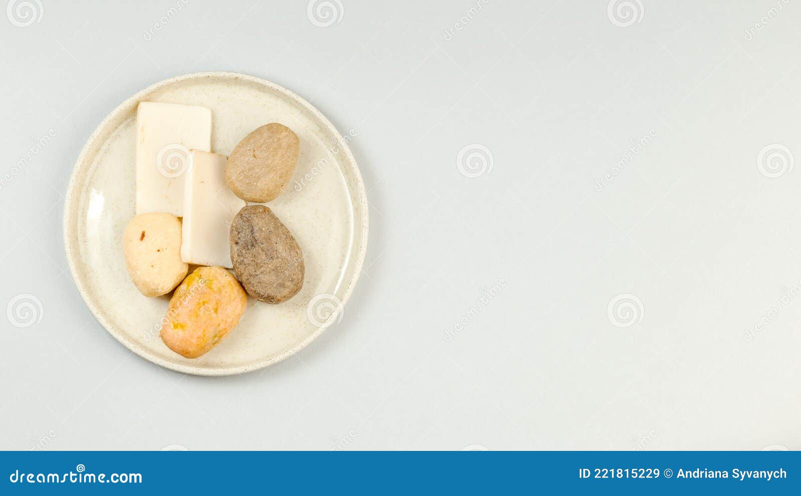 Handmade Solid Soap Bars of Different Shape Stock Image - Image of ...