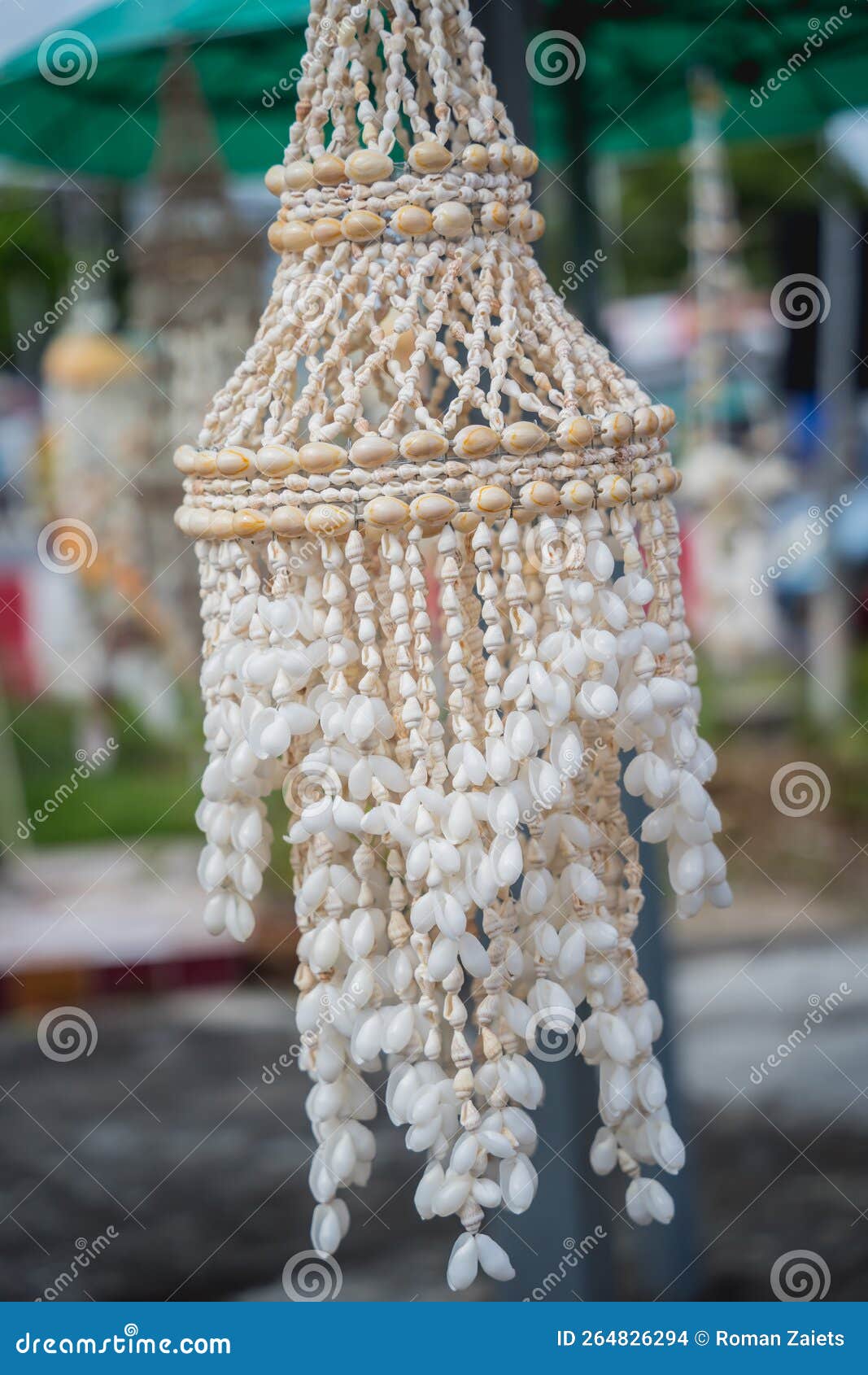 Handmade Souvenir Decorated with Different Sea Shells Stock Photo ...