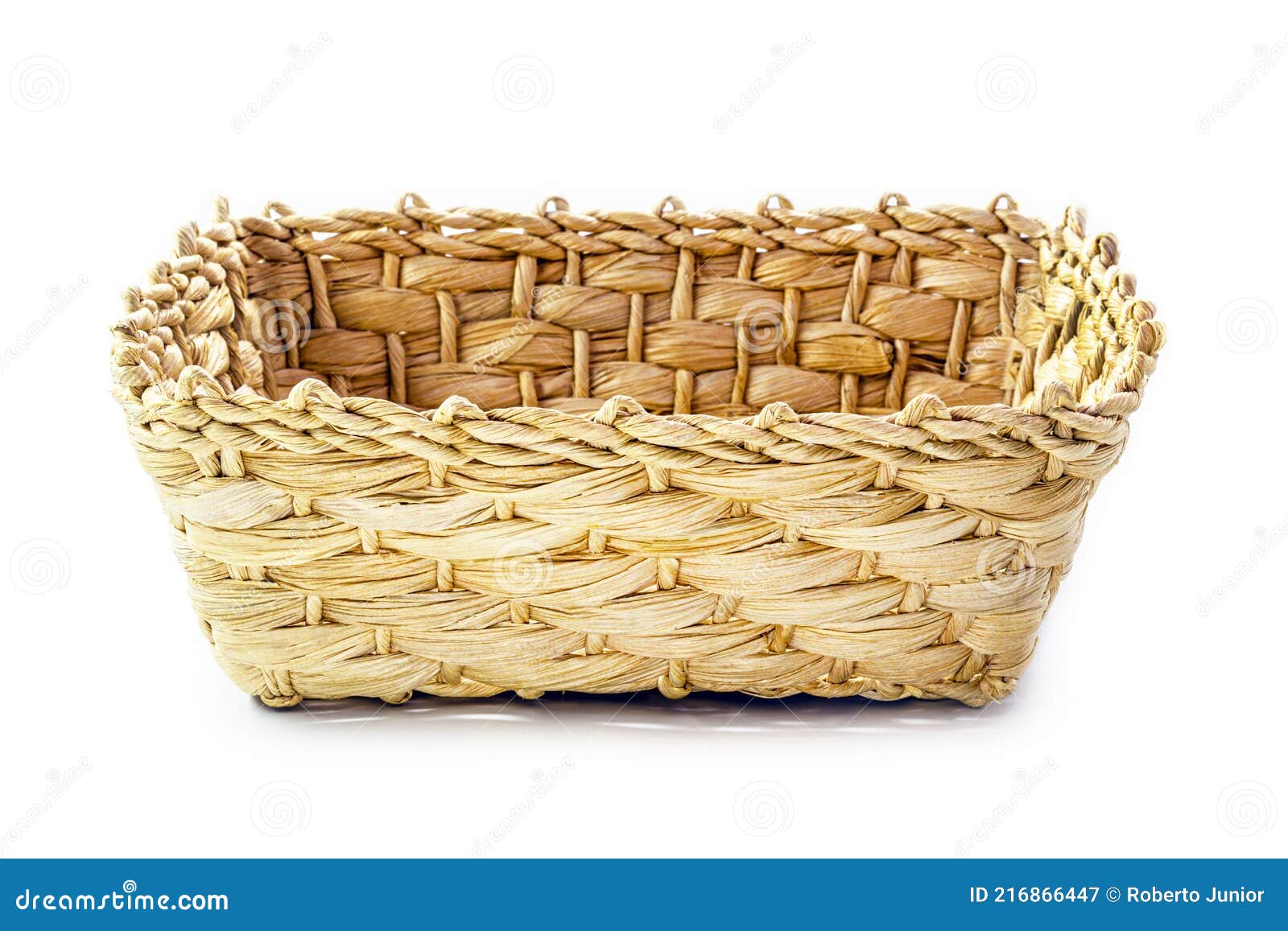 Handmade Straw Basket Made in Brazil, Decorative Kitchen Use Stock ...