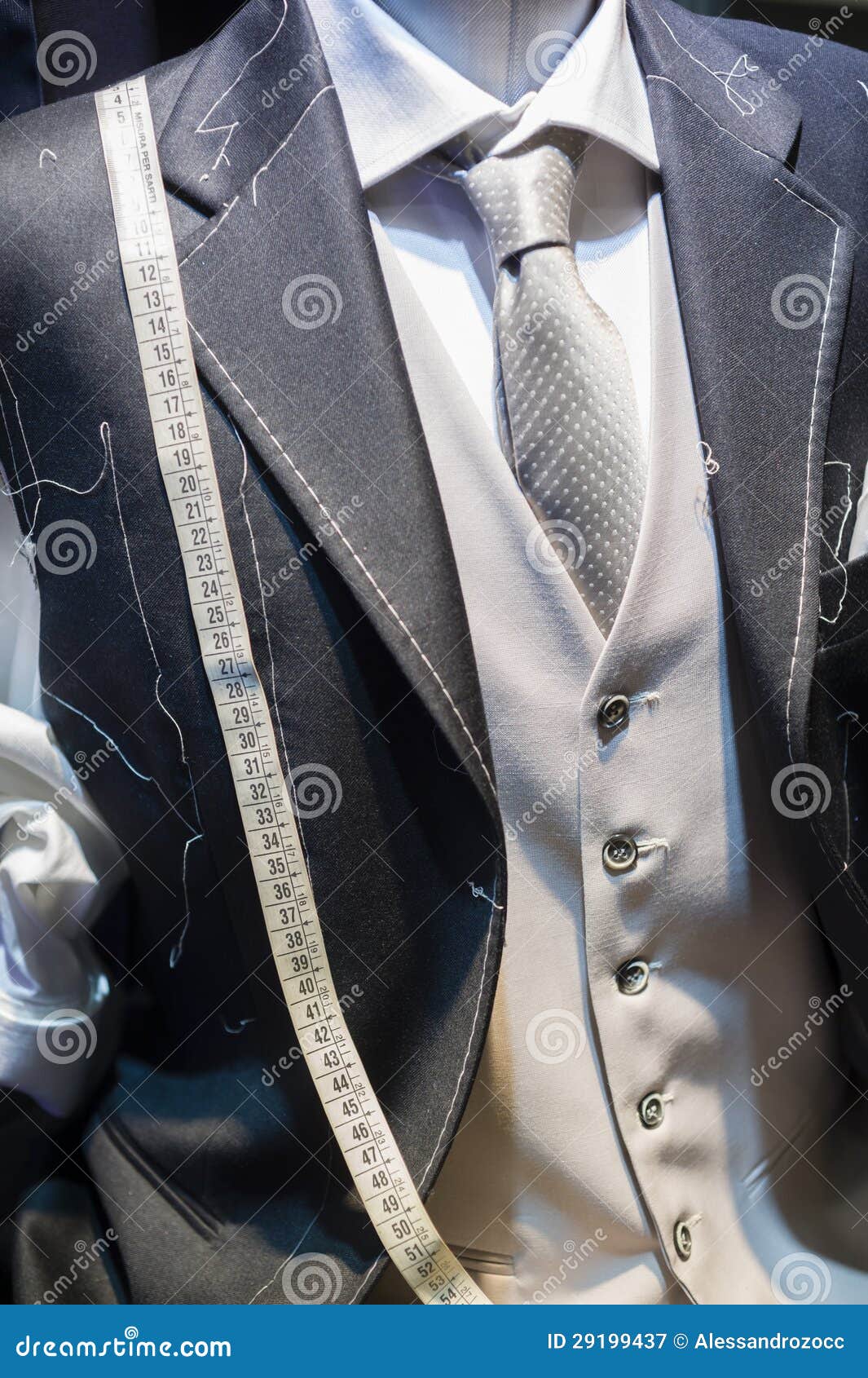 Handmade suit stock image. Image of dress, figure, figurine - 29199437