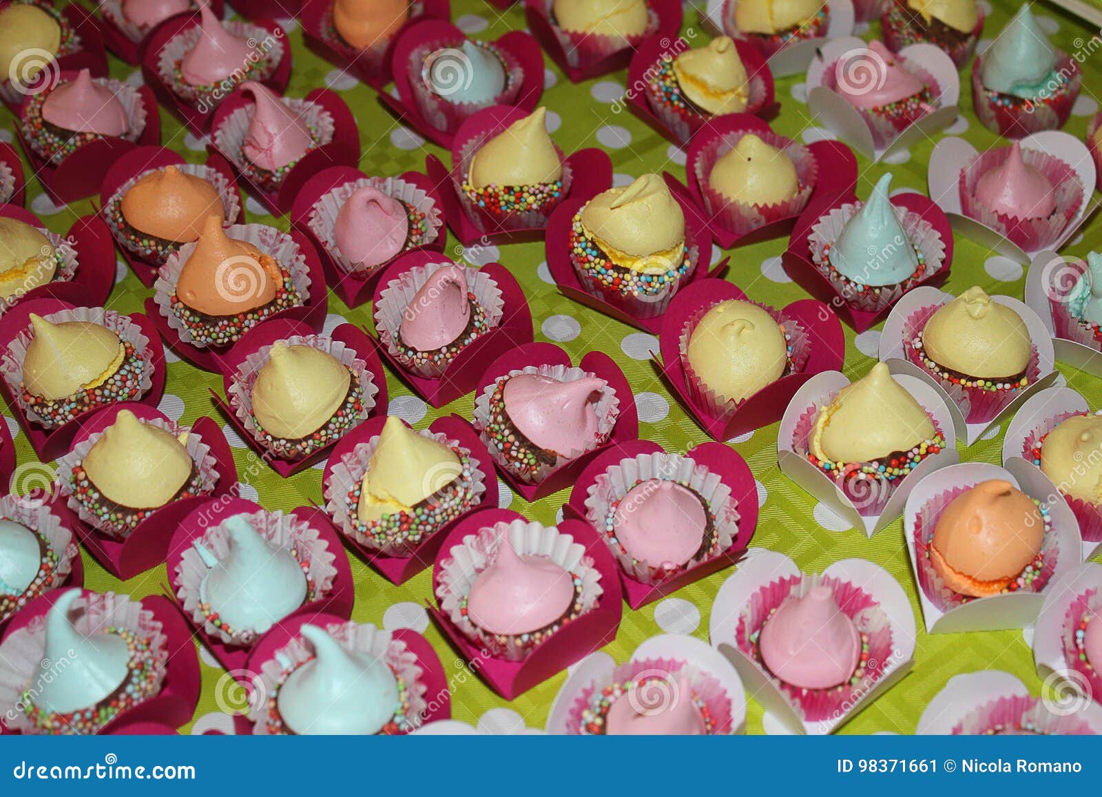 Handmade Sweets on the Table Stock Image - Image of dessert, sweets ...