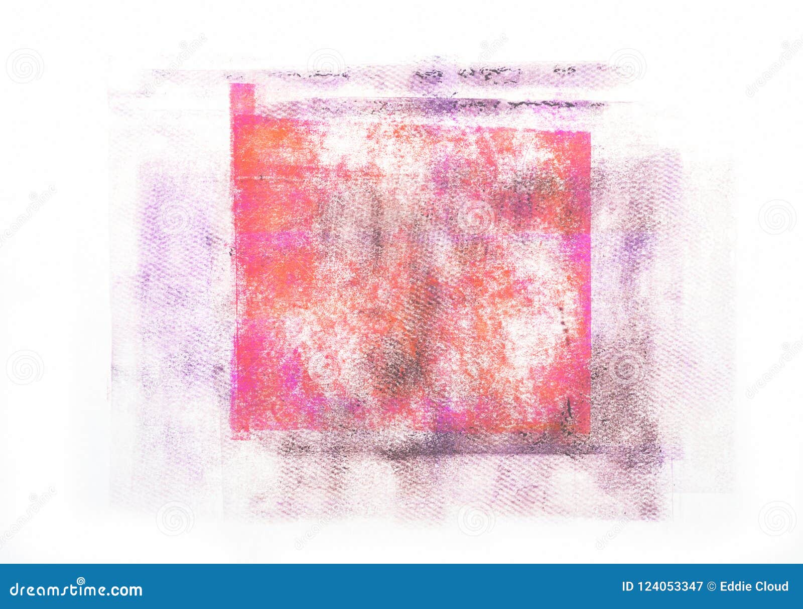 Handmade Texture Patch Isolated on White Background Stock Image - Image ...