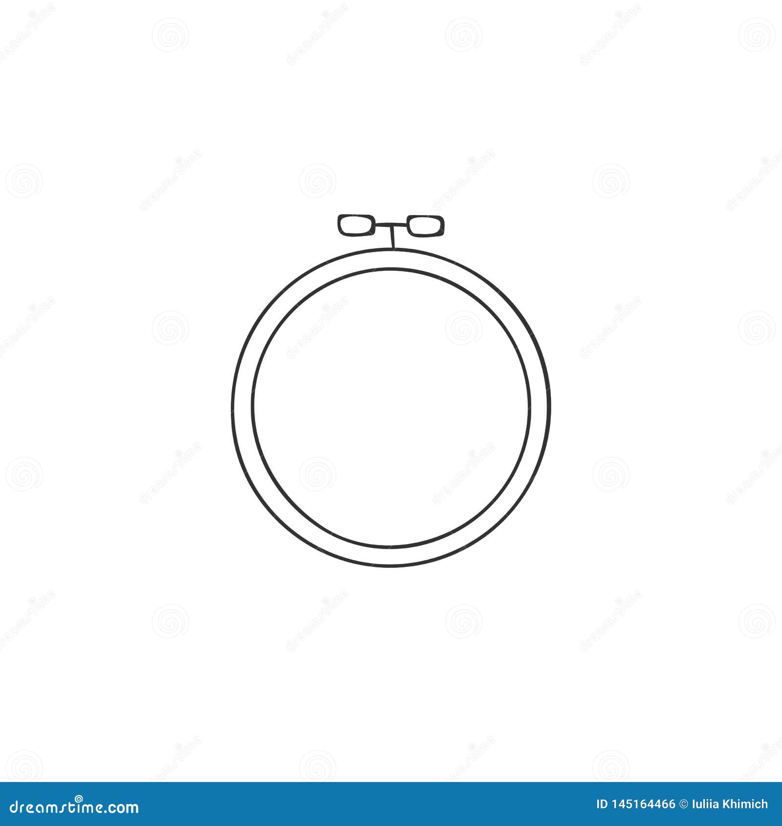 Handmade Theme. Hand Drawn Vector Logo Element, Isolated Illustration ...