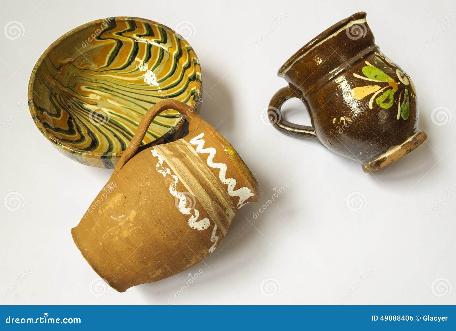 Handmade traditional pots stock photo. Image of ceramic - 49088406