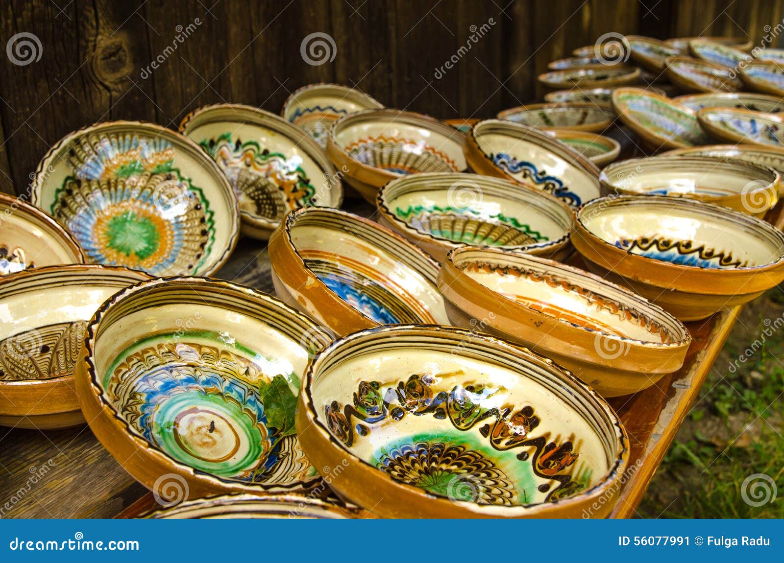 Handmade traditional pots stock image. Image of culture - 56077991