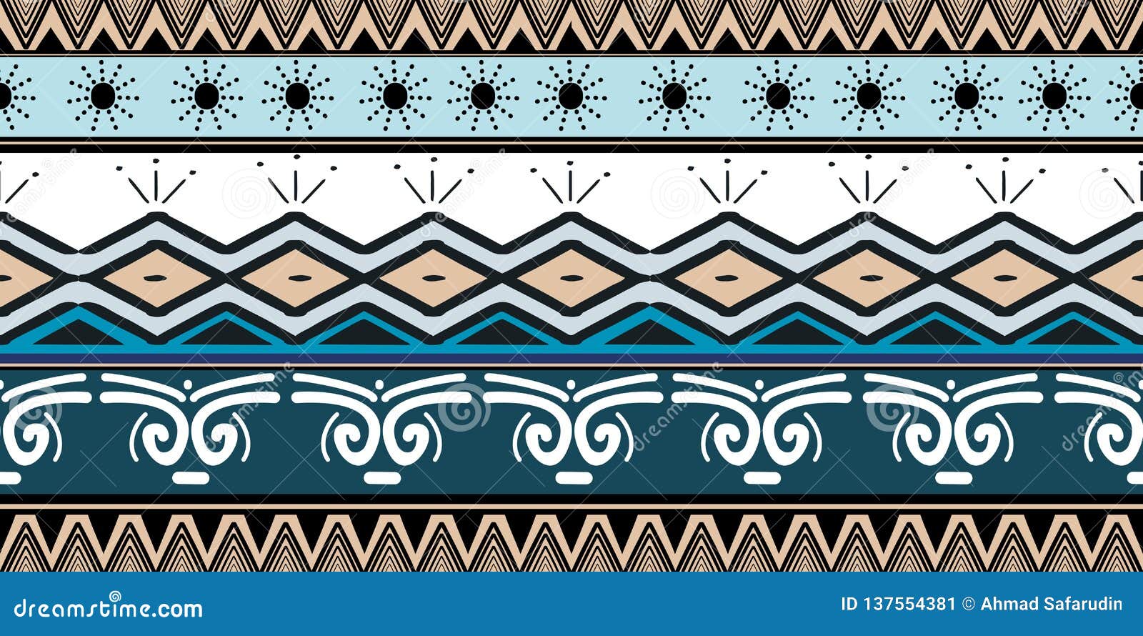 Primitive Bohemian Inspired Mandala Royalty-Free Stock Image ...