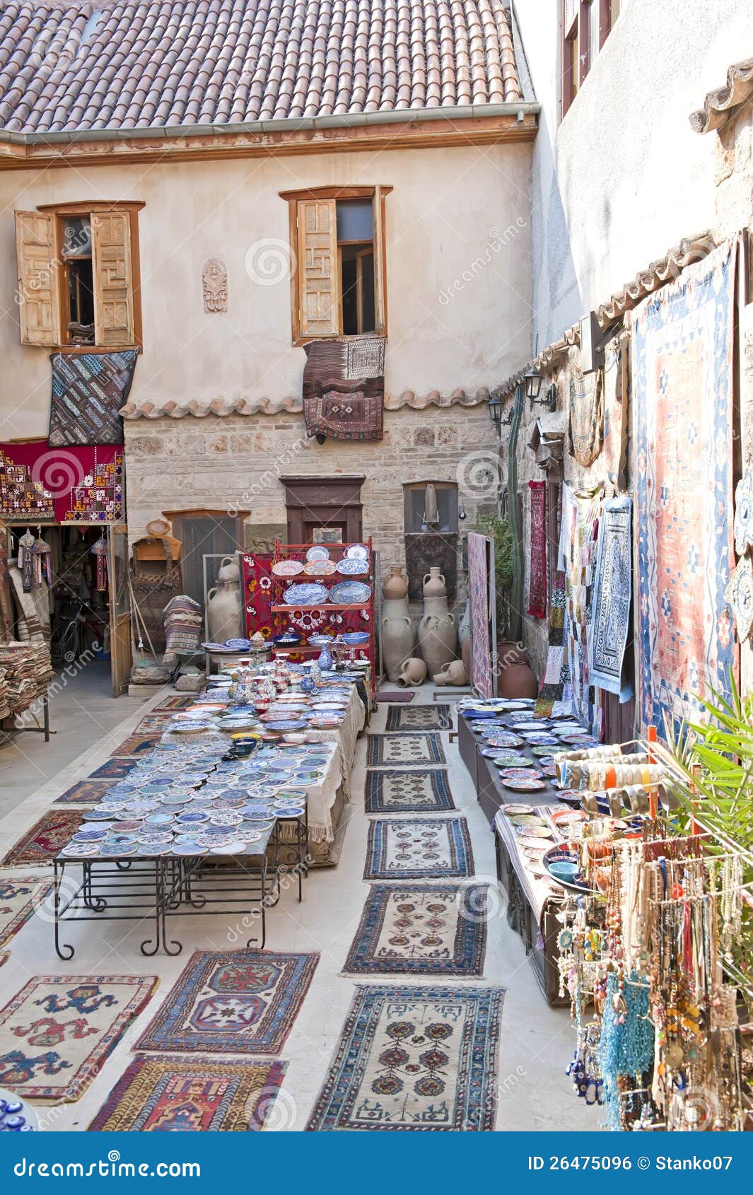 Handmade Wares on a Turkish Market Editorial Photo - Image of crock ...