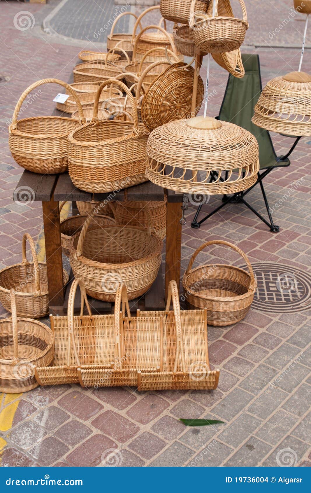 Handmade Wicker items stock photo. Image of pattern, craftsmanship ...