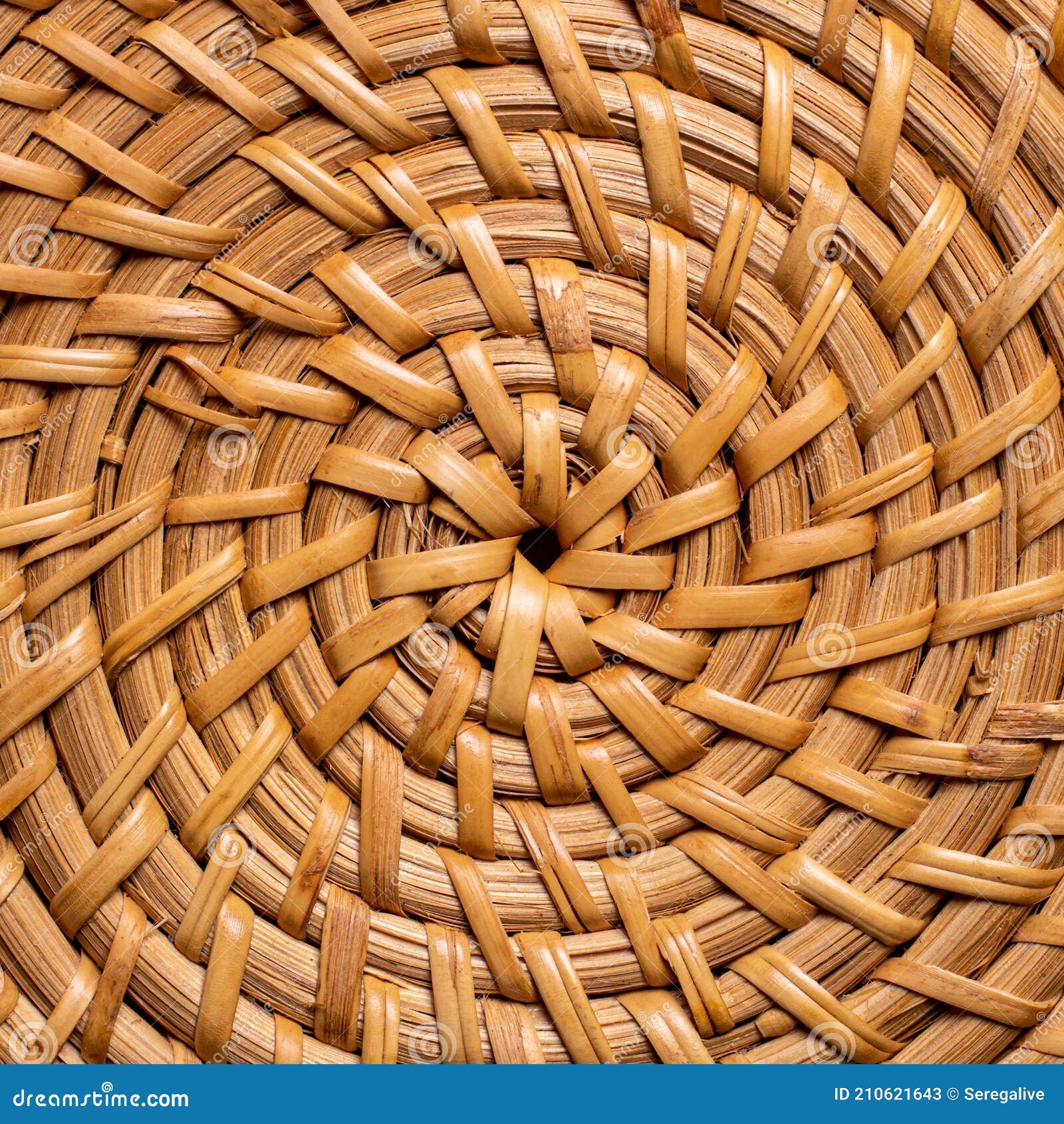 Circular Basket Weave Pattern Royalty-Free Stock Photography ...