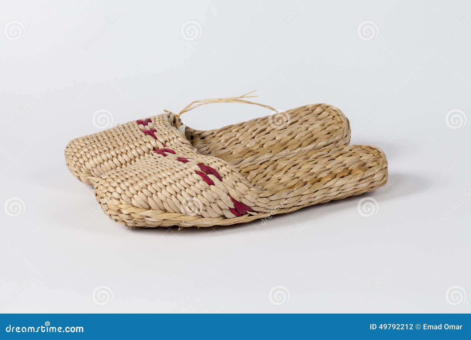 Handmade Wicker slipper stock photo. Image of slipper - 49792212