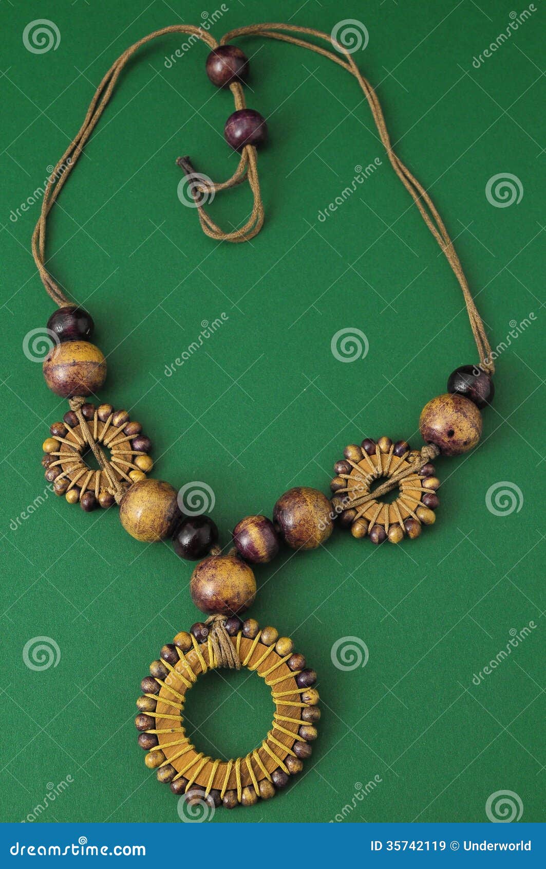 Handmade Wood Collar stock image. Image of closeup, white - 35742119