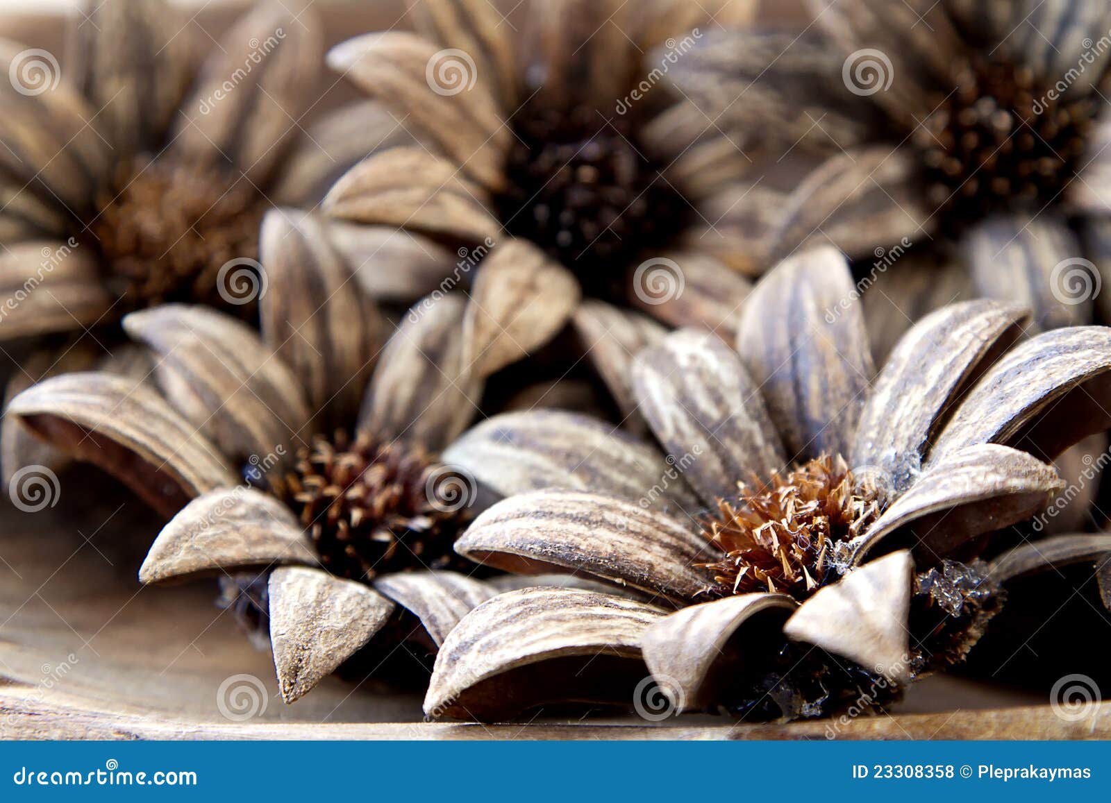 Handmade wood flower stock photo. Image of brown, mineral - 23308358