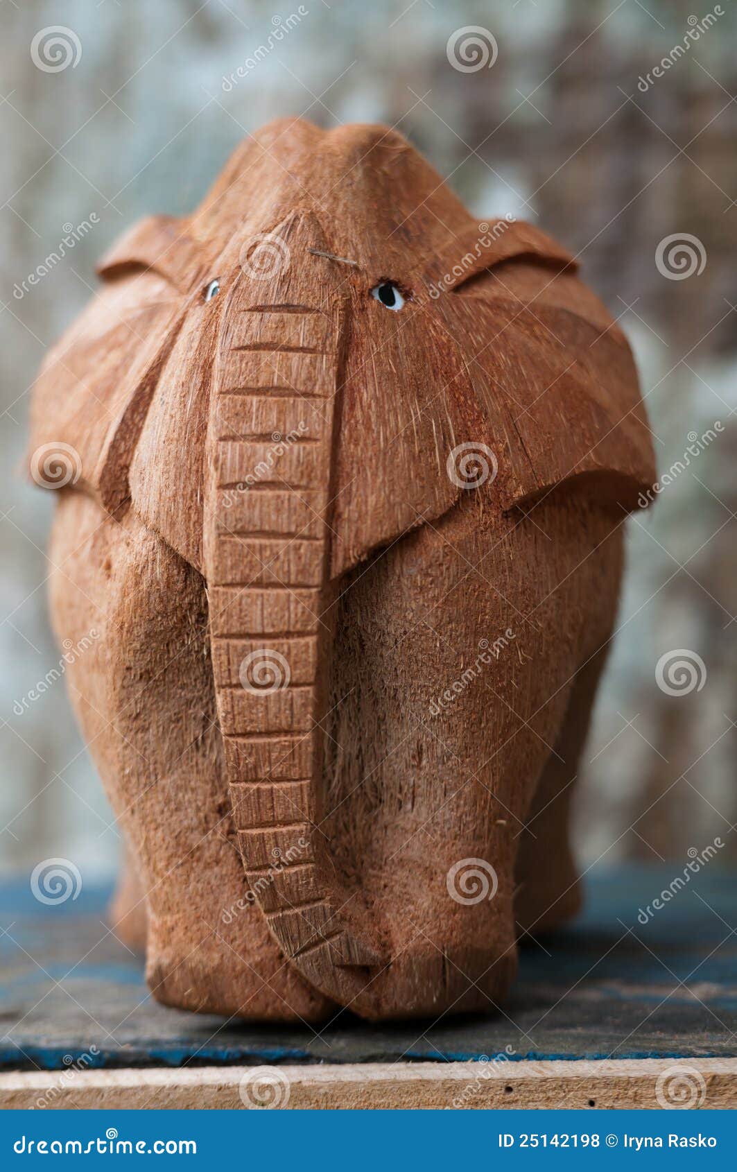 Handmade wooden elephant stock photo. Image of india - 25142198